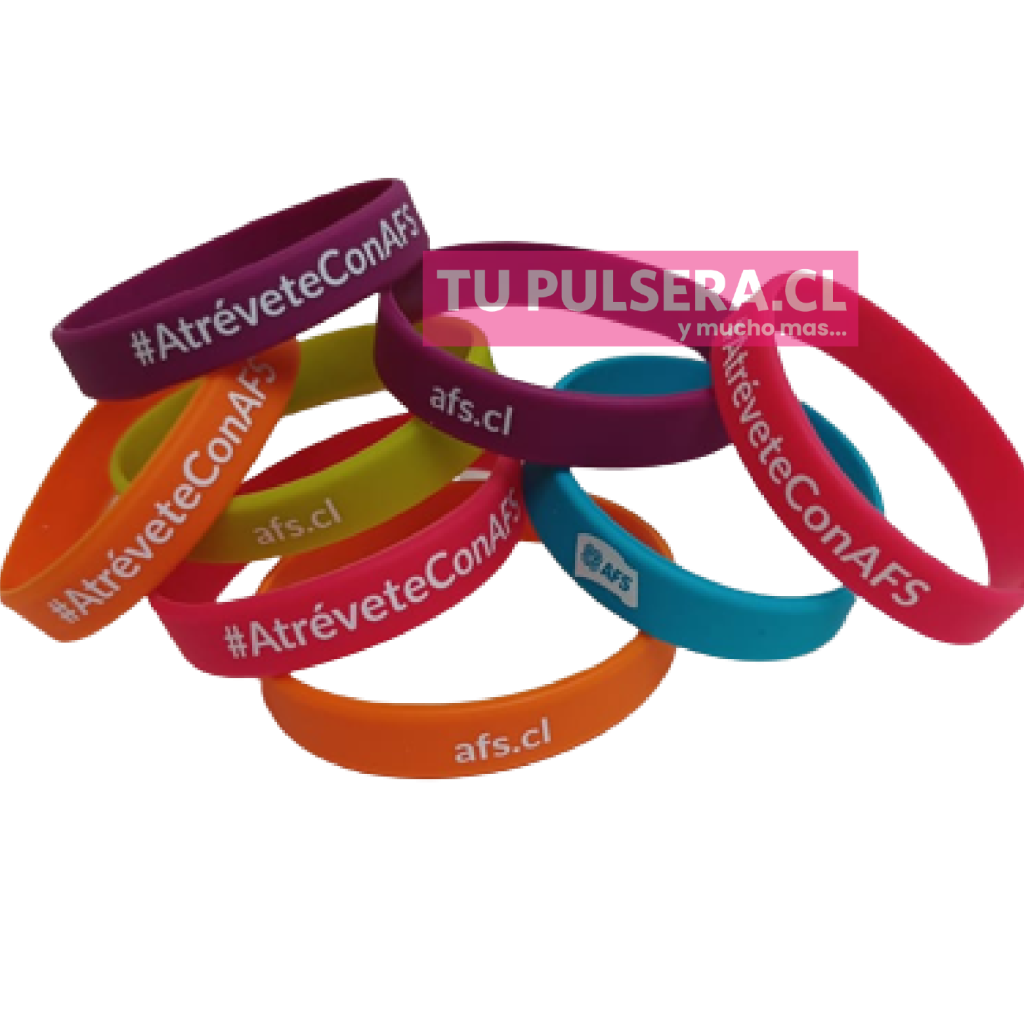 Pulsera de silicona impresa | Tu Pulsera